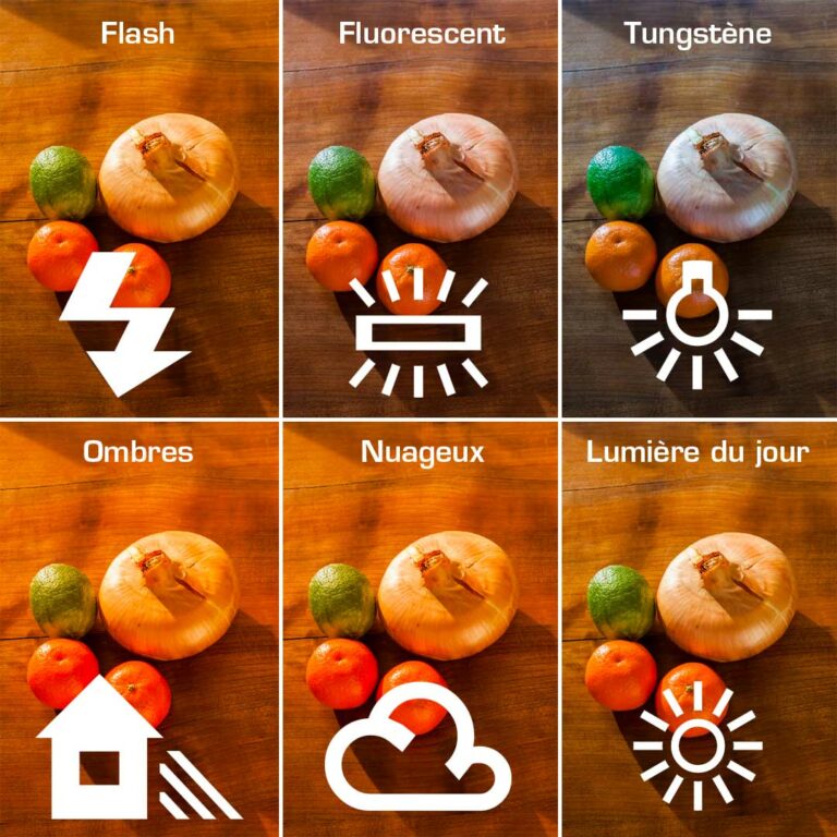 La balance des blancs ou les sources des couleurs…