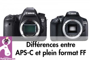 APS-C et plein format FF