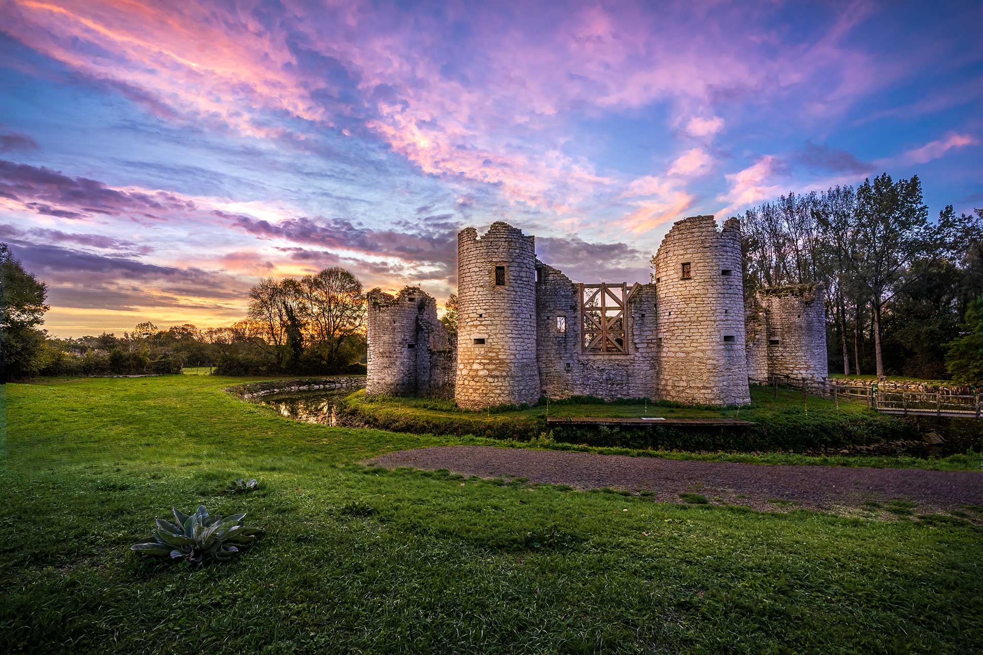 Réussir ses photos de paysages Château de Commequiers 40